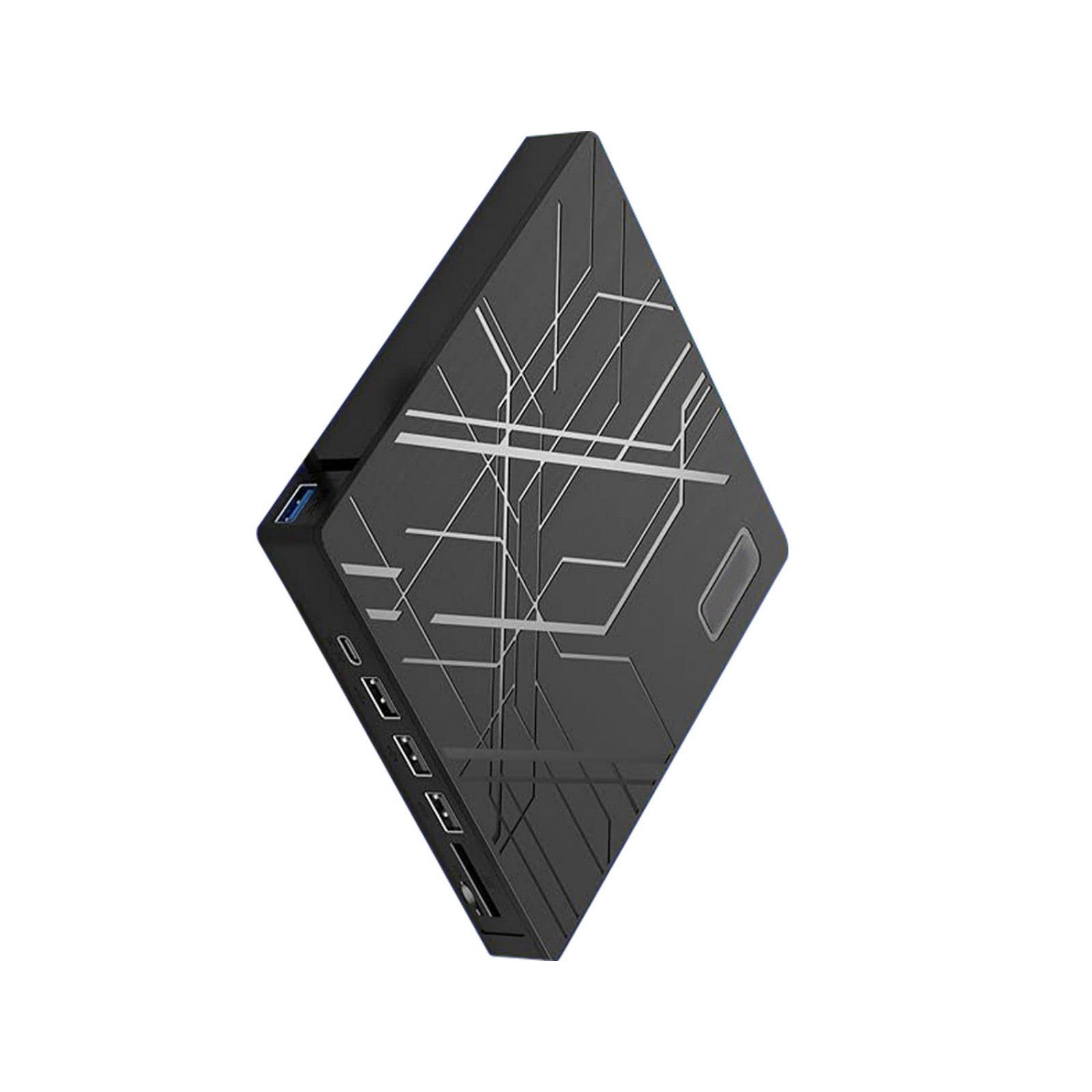 External Disc Drive With USB3.0 Type C Double Port Highly Speed Burning ...
