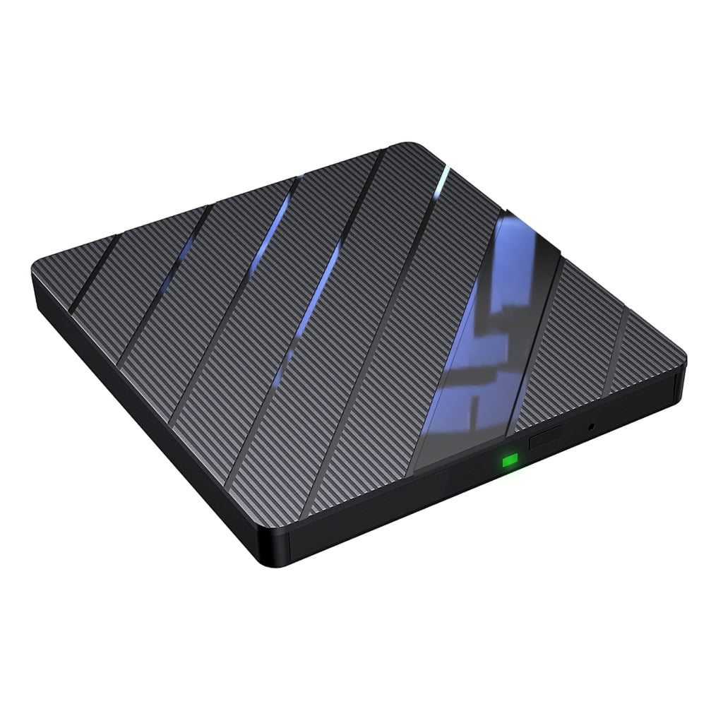 External Disc Player with USB 2.0 and Type C Connection Quiet Operate ...