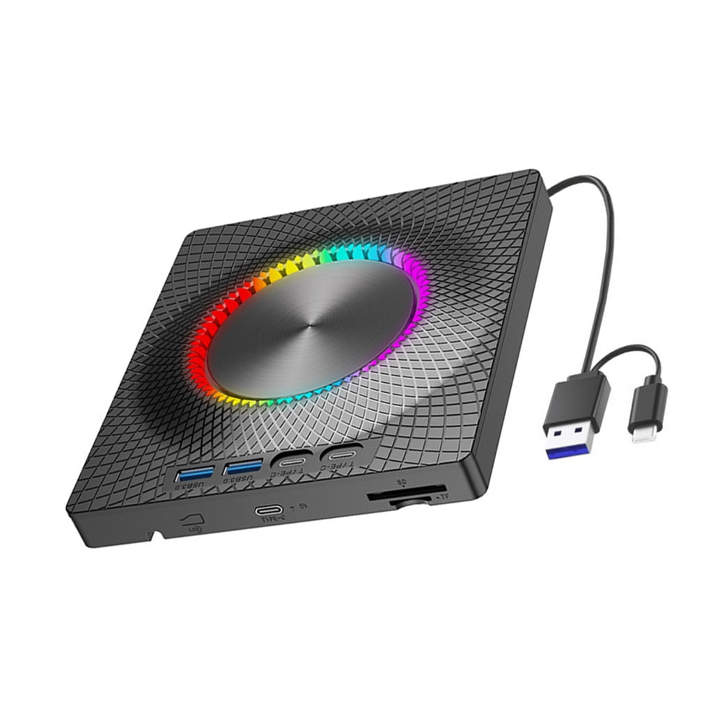 External Disc Read Drive Featuring USB3.0 and Type C Port for Fast ...