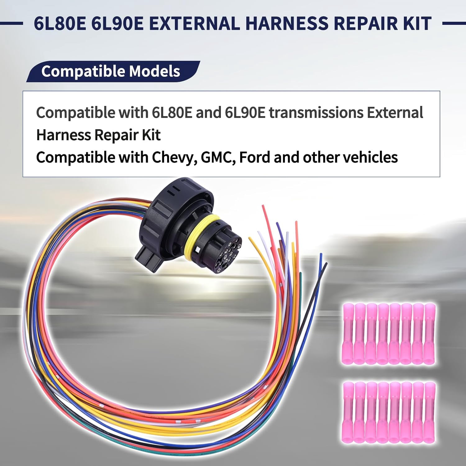 External Harness Repair Kit 1292813 350-0168 FOR Chevy GMC 6L80E 6L90E ...