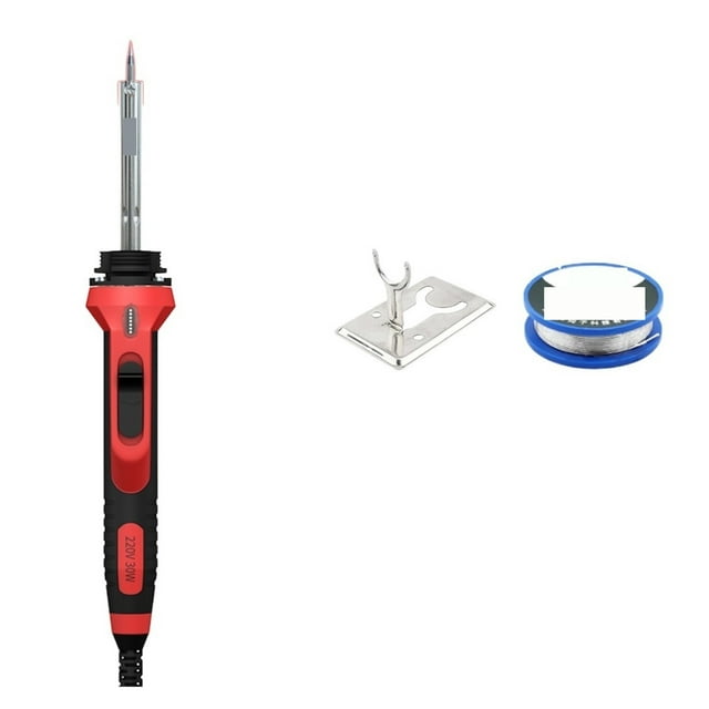 External Heating Electric Soldering Iron Kit,Temperature Adjustable ...
