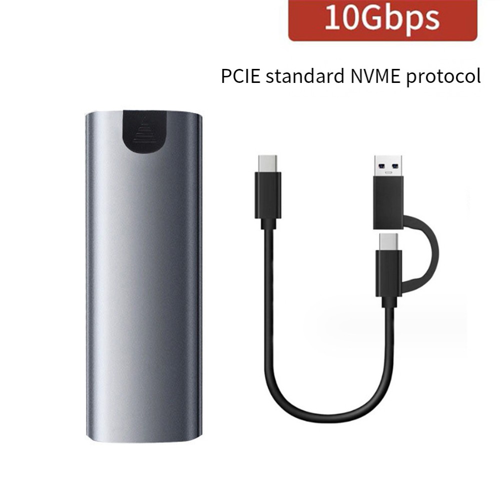External M2 NVMe NGFF SSD Case Enclosure TypeC 10Gbps HDD Box M.2 SSD ...
