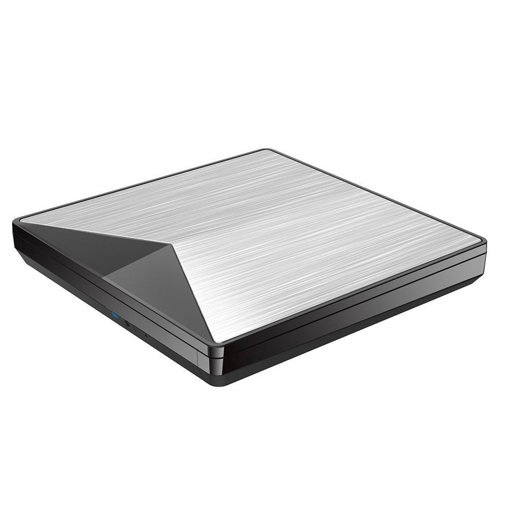 External Optical Drive USB 3.0 CD/DVD-ROM Combo Aluminum DVD RW ROM ...