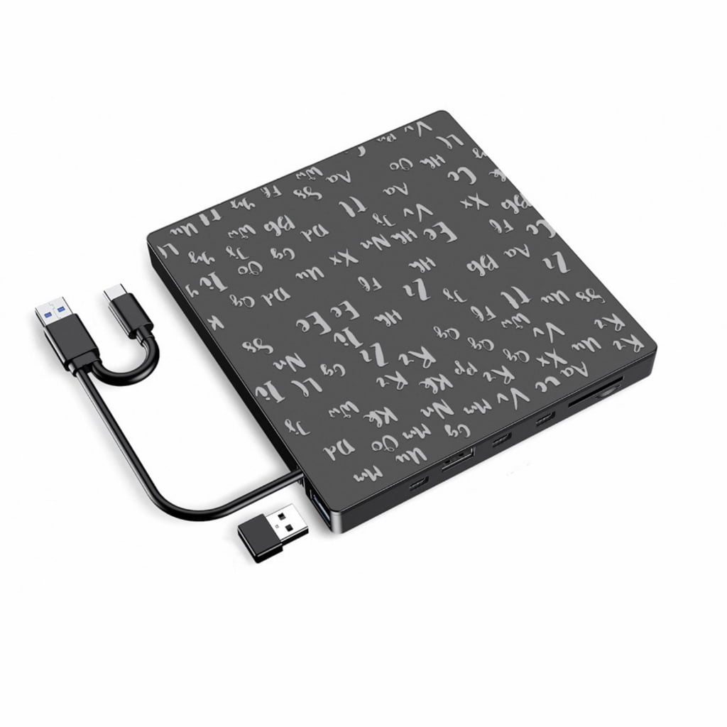 External Opticals Drive Two USB C USB A Compatibility DVDs Burners For ...