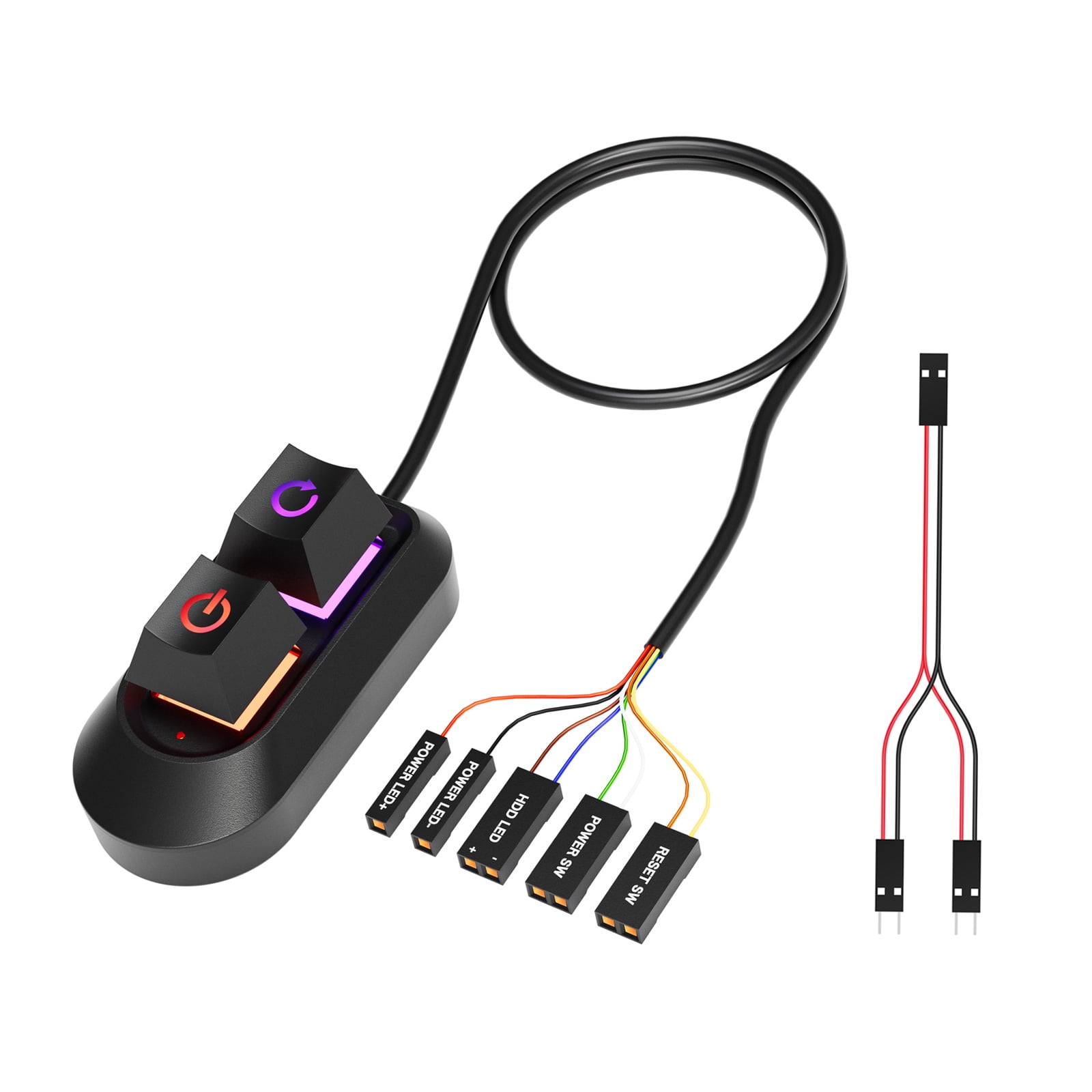 External PC Power Switches And Restarts Button With Mechanical Key ...