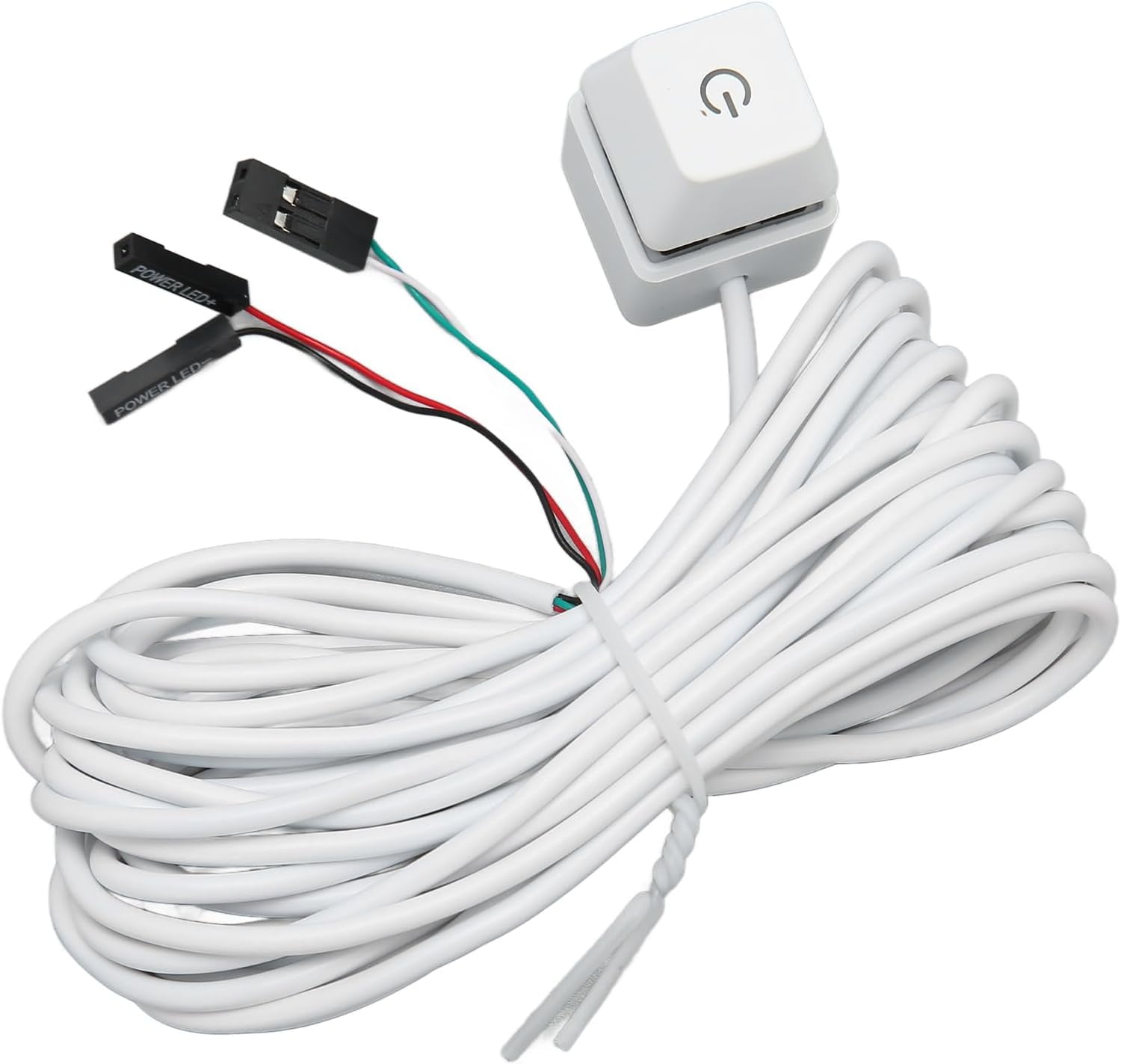 External Pc Power Button White, Mechanical Key Blue Switch Backlit Plug ...