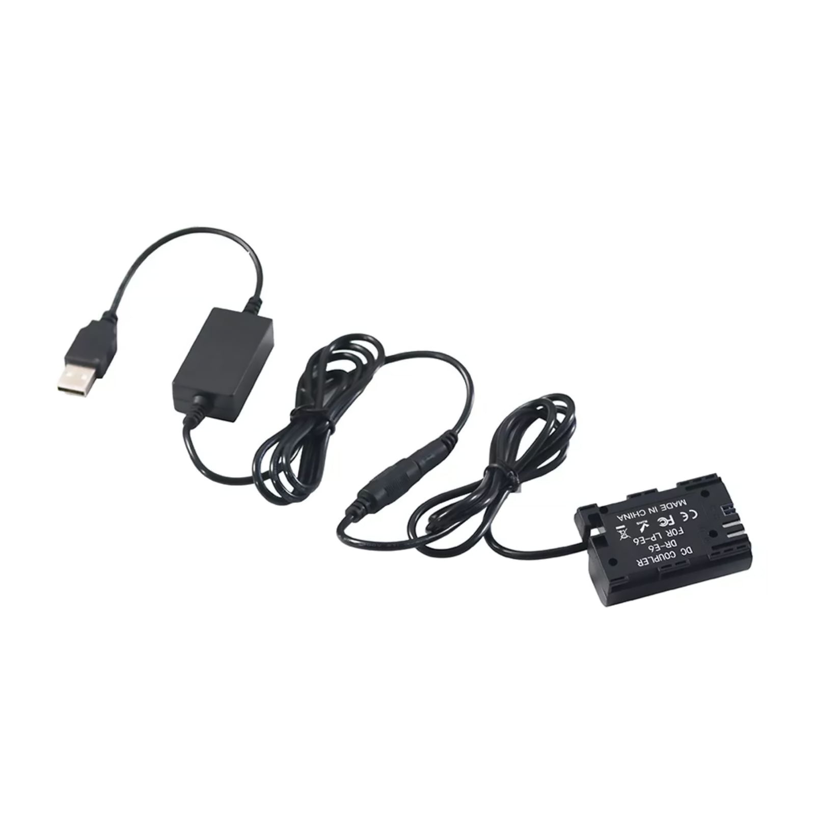 External Power Decoded DC-Coupler Adapater for Canon EOS Models, Cost ...