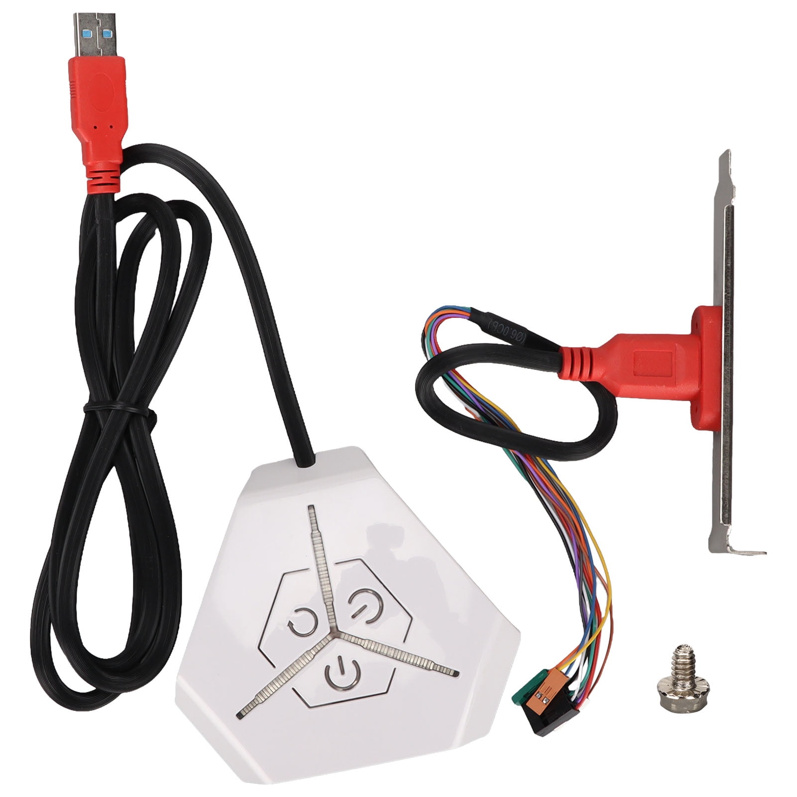 External Power Switch Waterproof Aerodynamic Arc Design Dual USB ...