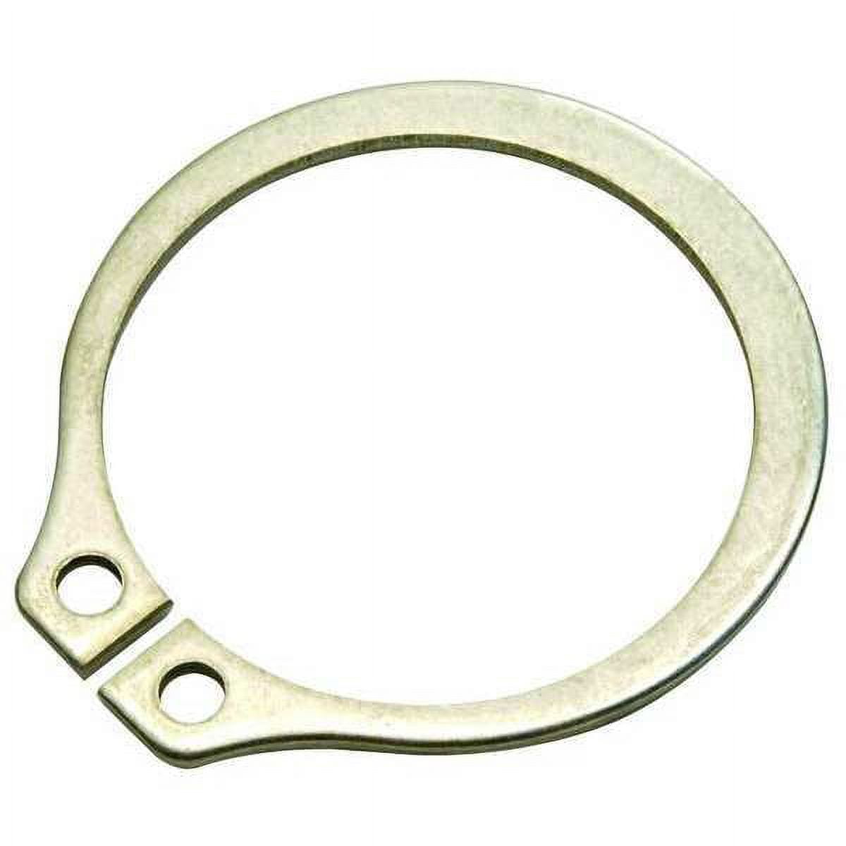 External Retaining Ring, Stainless Steel Plain Finish, 5 PK(SH-100SS ...