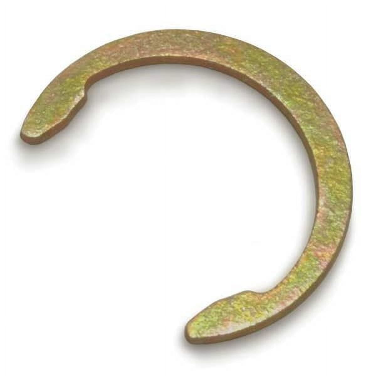 External Retaining Ring, Steel, Zinc Yellow Finish, 100 PK - Walmart ...