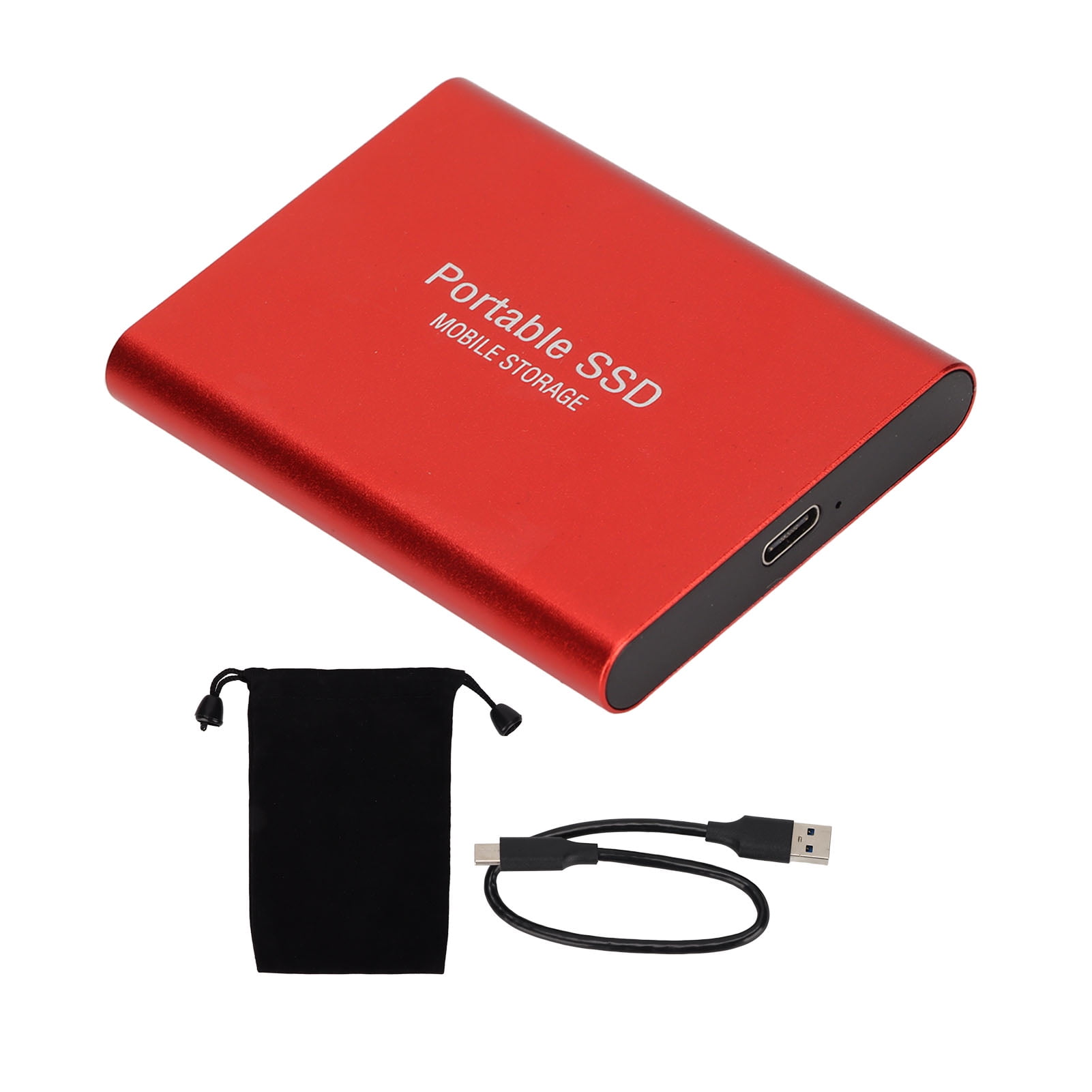External SSD Durable Wearable USB3.1 Transmission Compact Portable ...