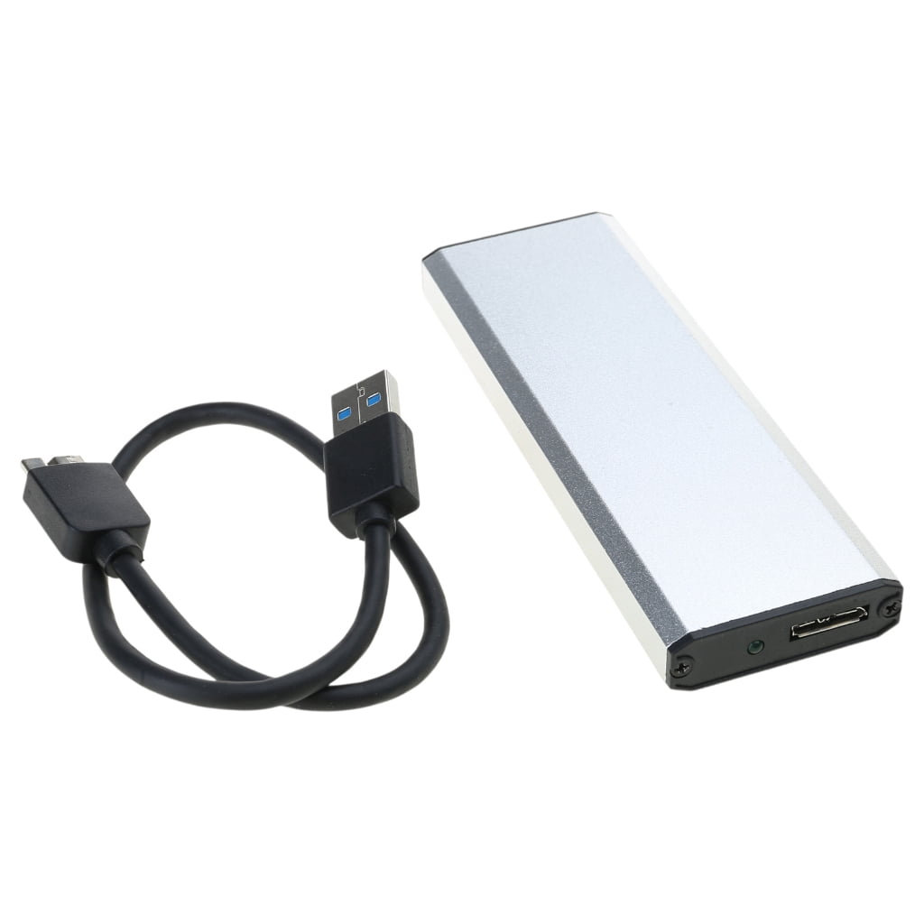 External SSD to USB (Super Speed) Converter Adapter Enclosure USB Case ...