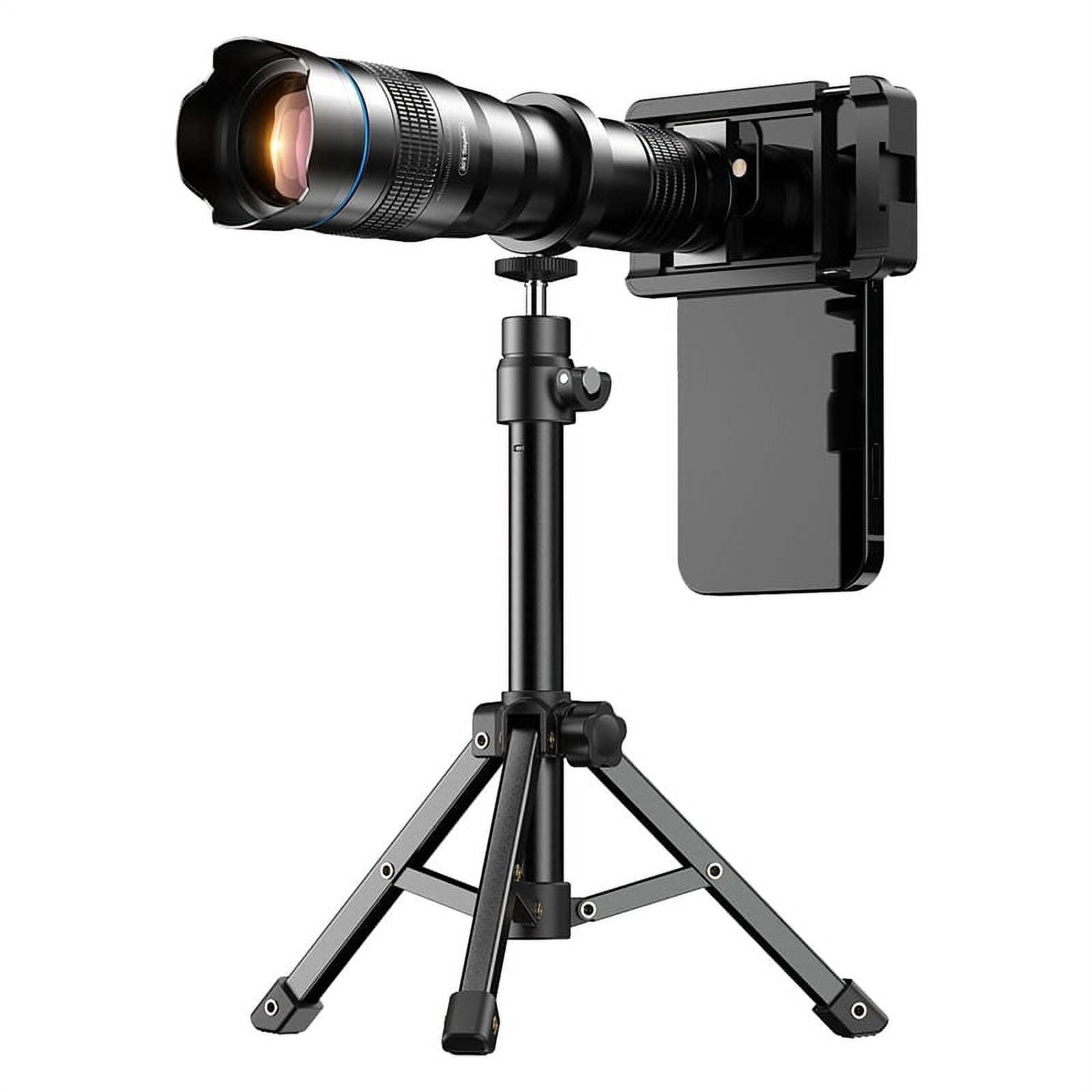 External Telephoto Phone Camera Lens, 36X Optical Magnification ...