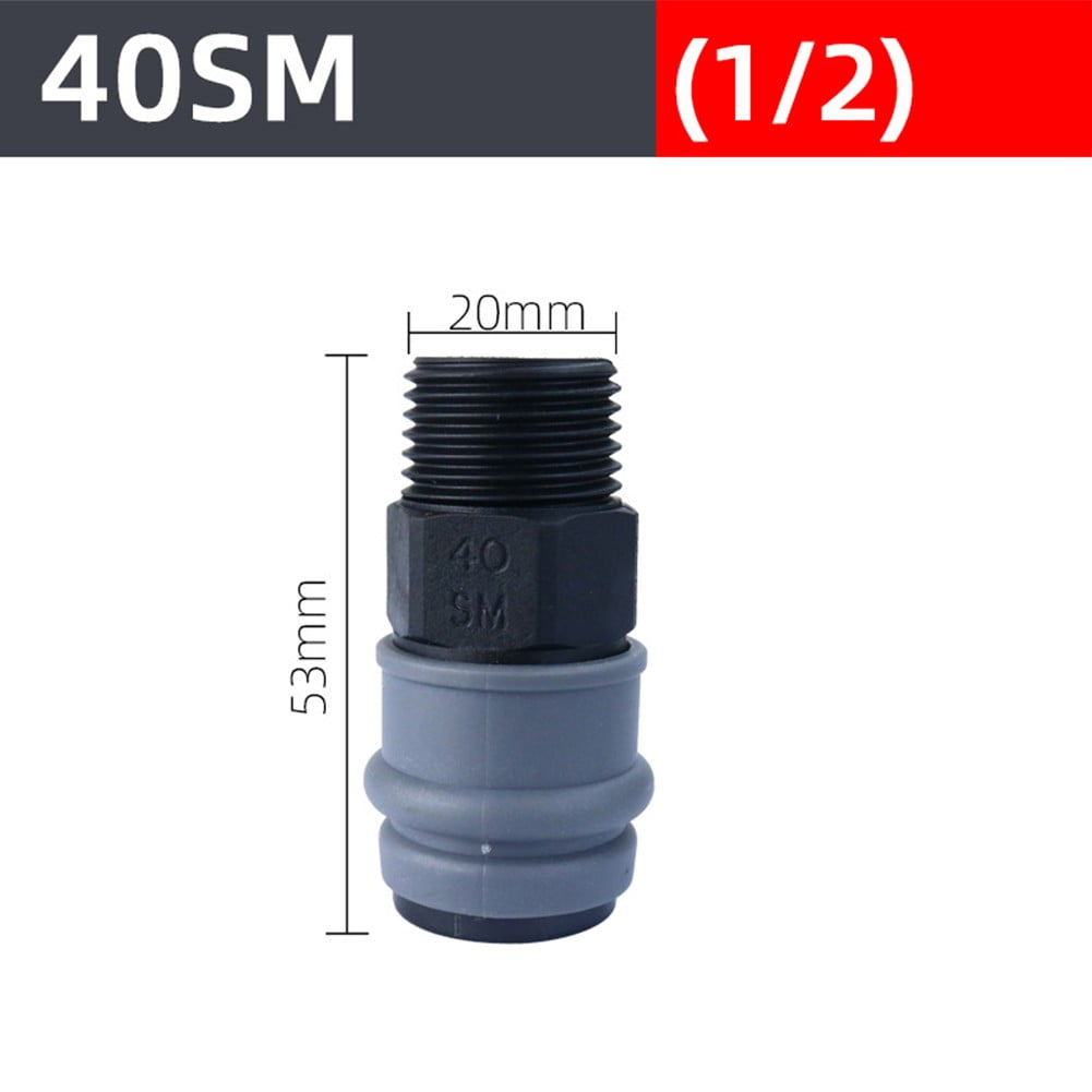 External Thread Quick Connector Trachea Quick Pneumatic Tool ...