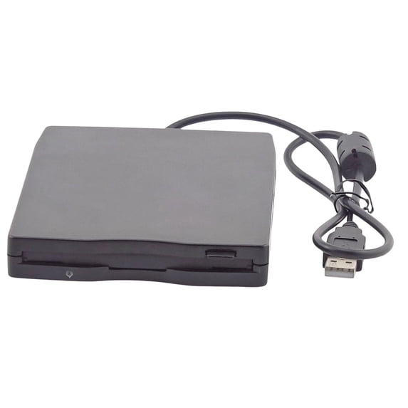 External USB 2.0 3.5" Floppy Disk Drive Reader Writer 1.44MB Portable ...