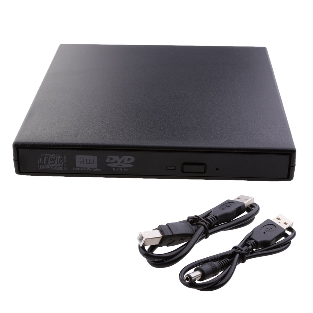 External USB 2.0 External CD-RW/-RW Burner Drive CD ROM Combo Writer ...