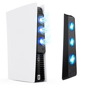 PS4 Pro Cooling Fan - USB External Cooler with 5 Fan Temperature ...