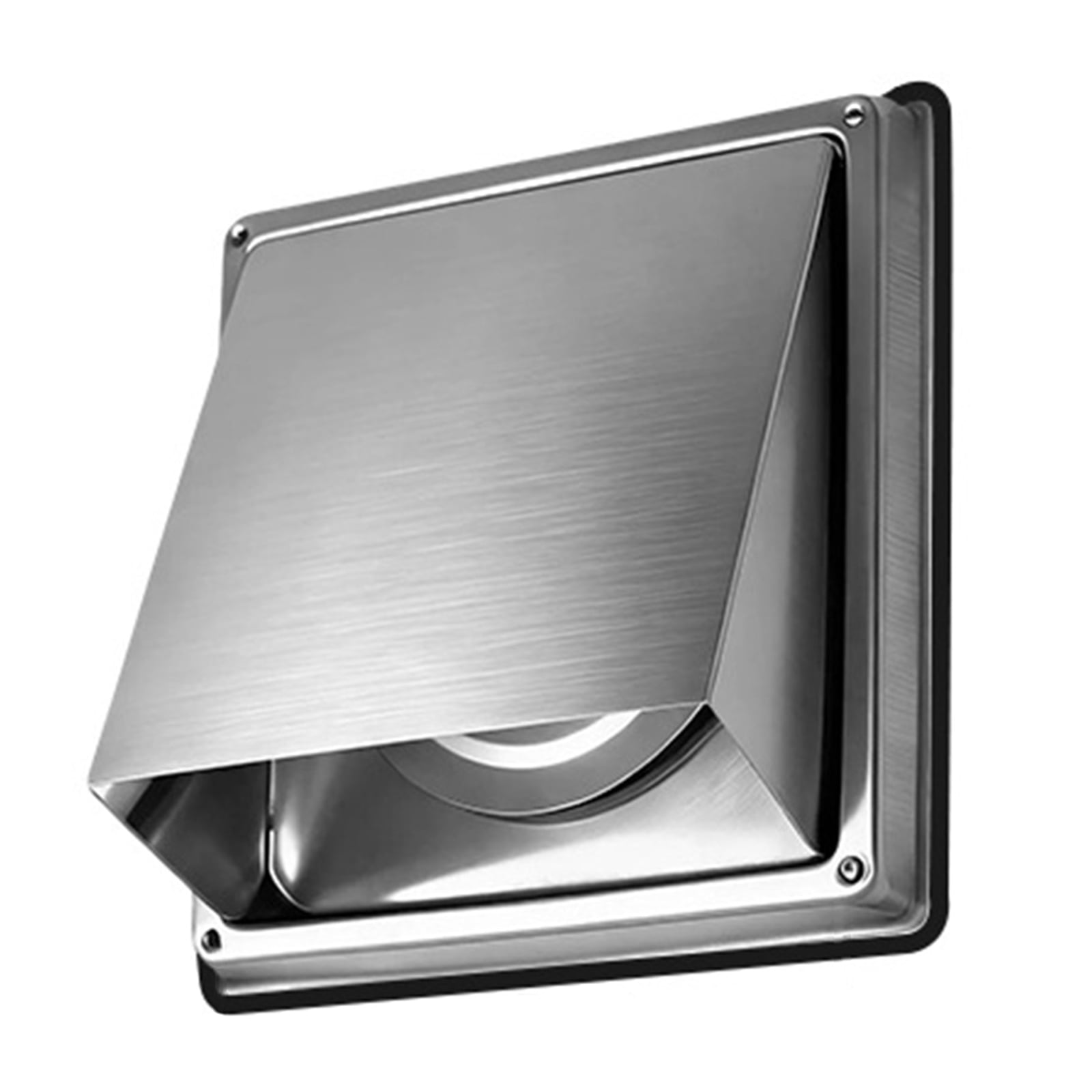 External Wall Square Air Outlet Stainless Steel Rain Hat Cover ...