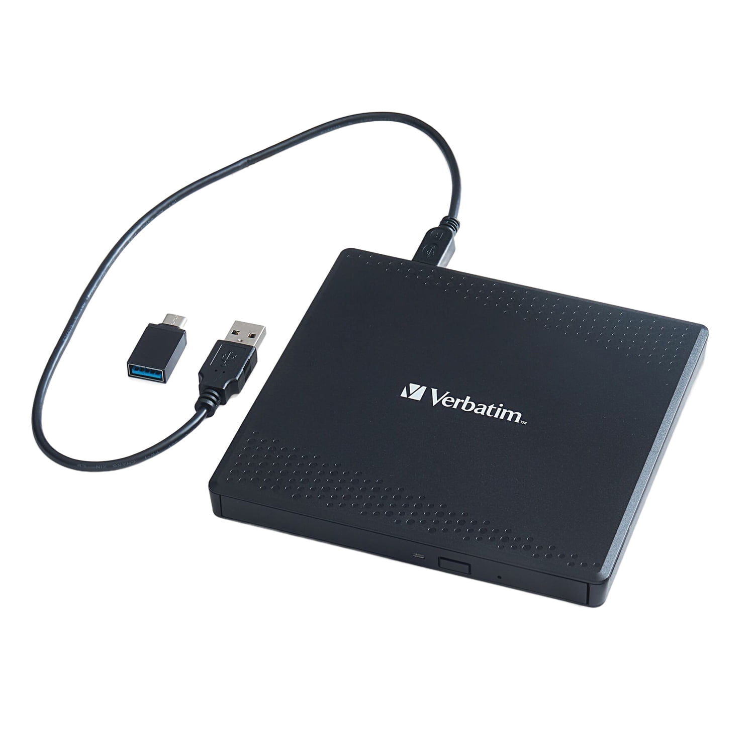 Verbatim External Writer - 8X DVD/24X CD Speed, USB ROM Drive 71123 ...