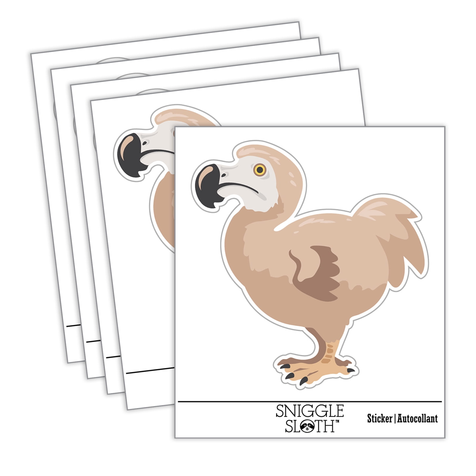 Extinct Dodo Bird Car Window Bumper Water Bottle Phone Tablet Laptop ...