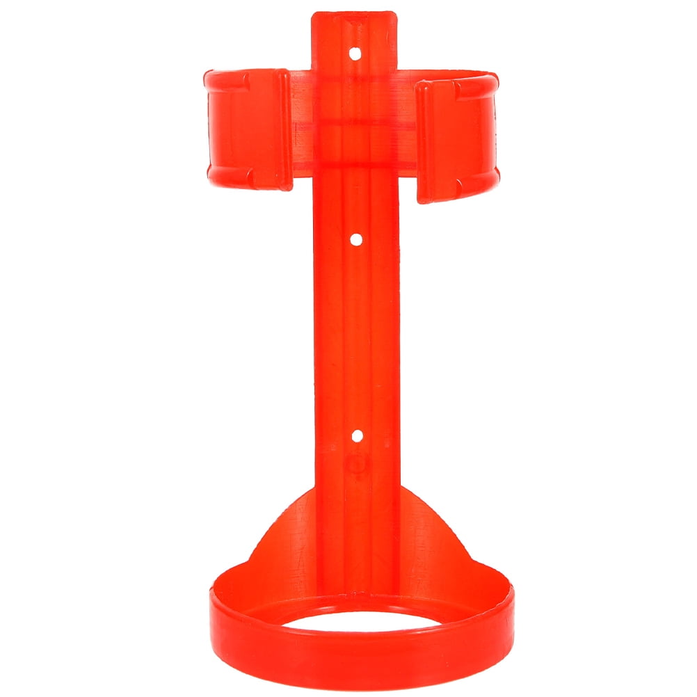 Extinguisher Hanger Shelf Bracket Wall Brackets Plastic Mounting Kit ...