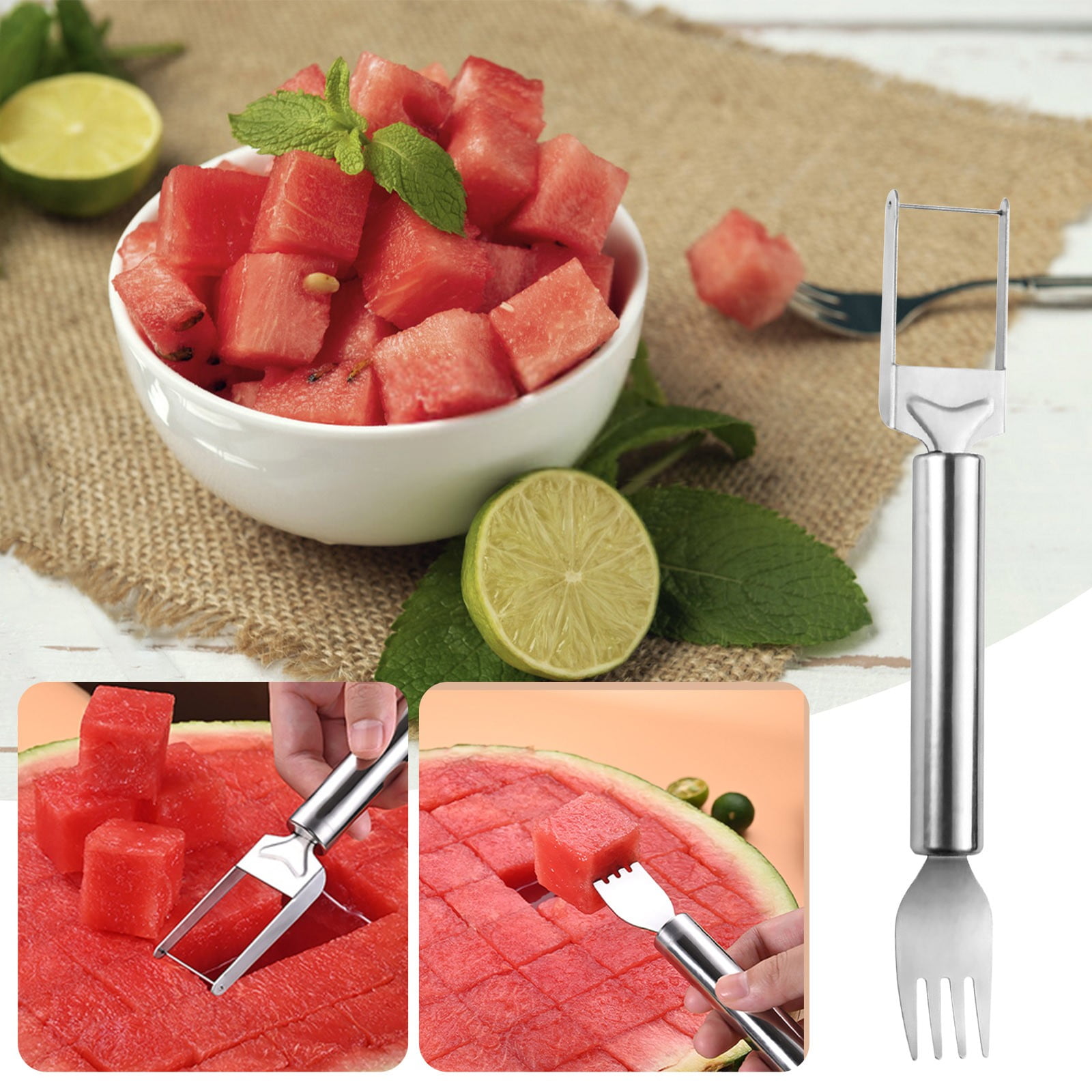 Extra 30% Off Selected Items, Stainless Steel Watermelon Cutter ...
