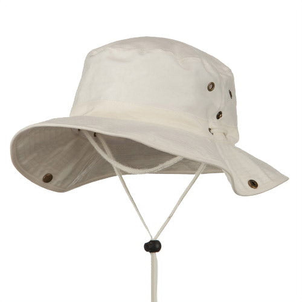 Extra Big Size Brushed Twill Aussie Hats - Beige 2XL-3XL - Walmart.com