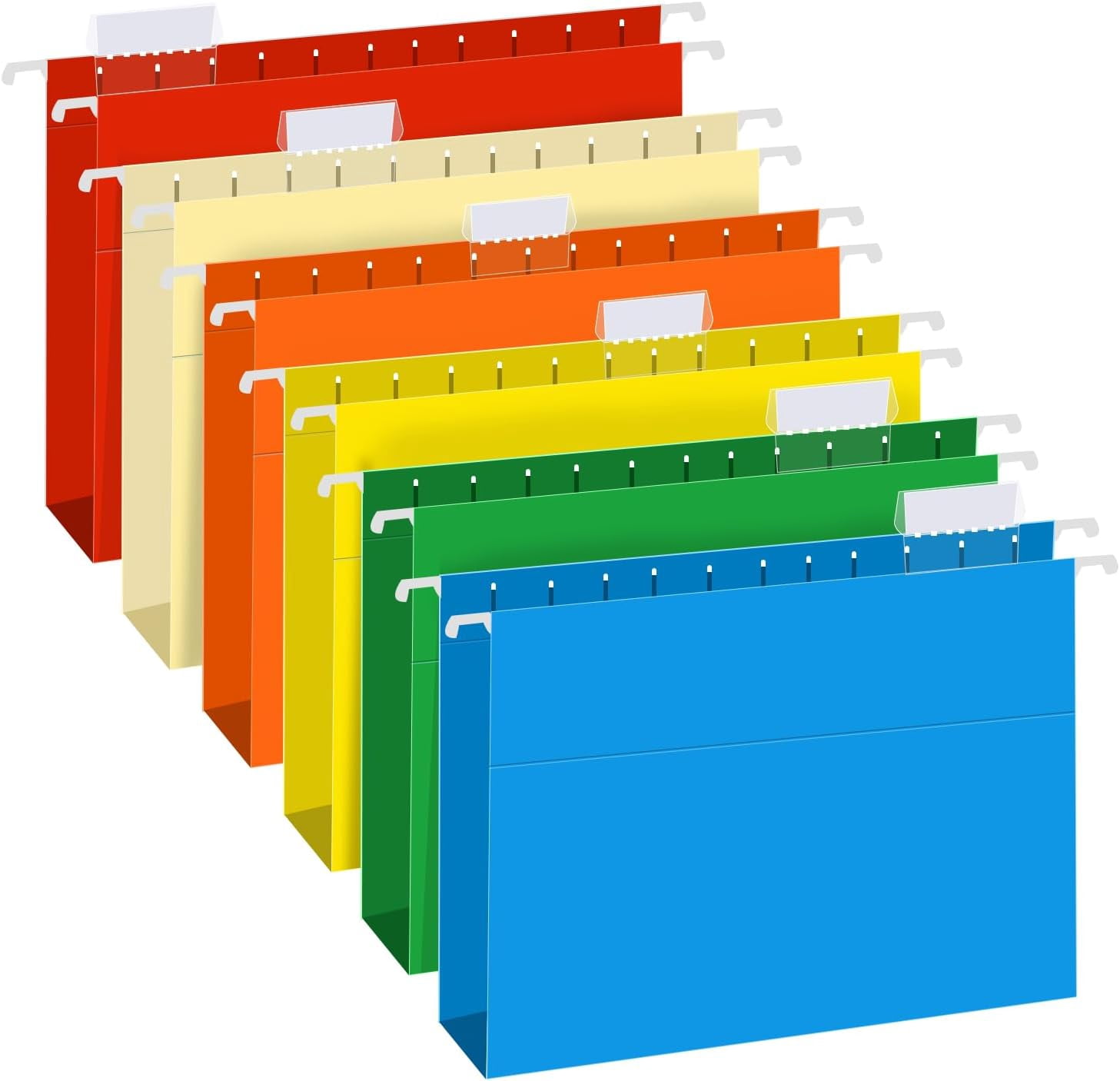 Extra Capacity Hanging File Folders 30 Pack Letter Size Reinforced ...