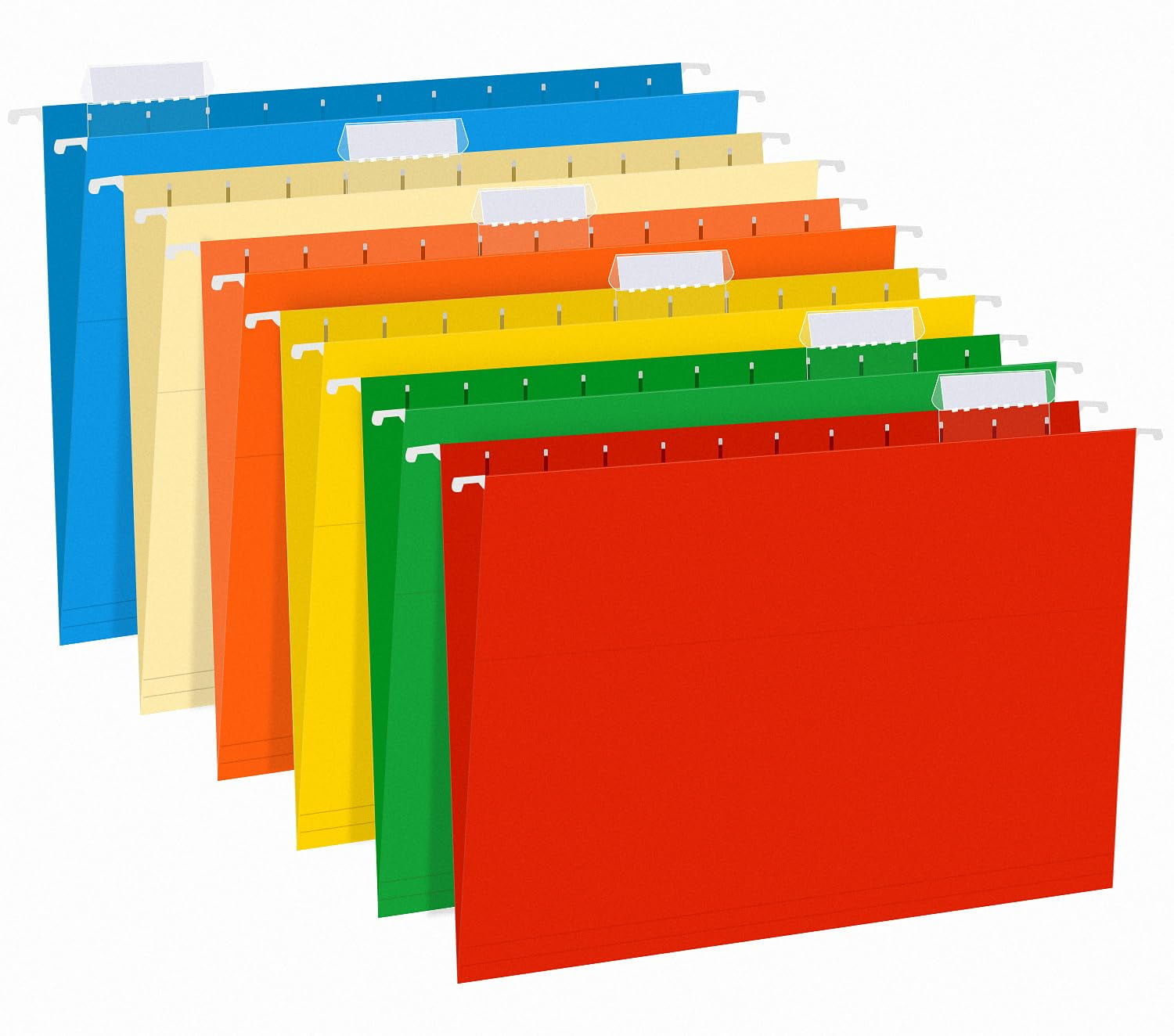 Extra Capacity Hanging File Folders, 30 Pack Letter Size Reinforced ...