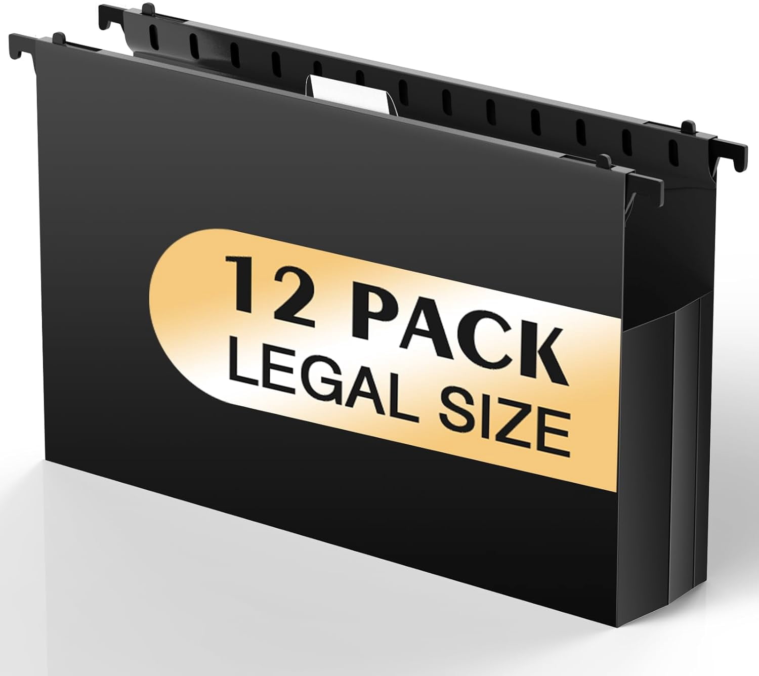 Extra Capacity Legal Size Hanging File Folders,12 Pack Reinforced ...