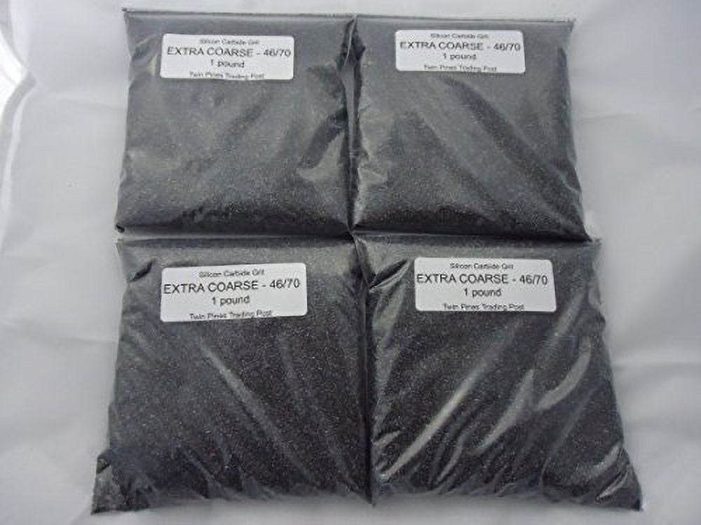 Extra Coarse 46/70 Silicon Carbide Grit - 4 lbs. - Walmart.com