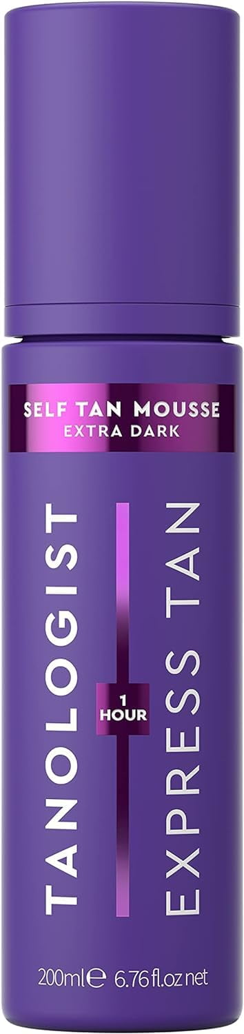 Extra Dark Self Tan Mousse, Clear Self-Tanning Mousse, Streak-Free ...