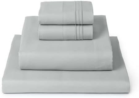 Extra Deep California King Sheets - 4 PC Iconic Collection Bedding ...