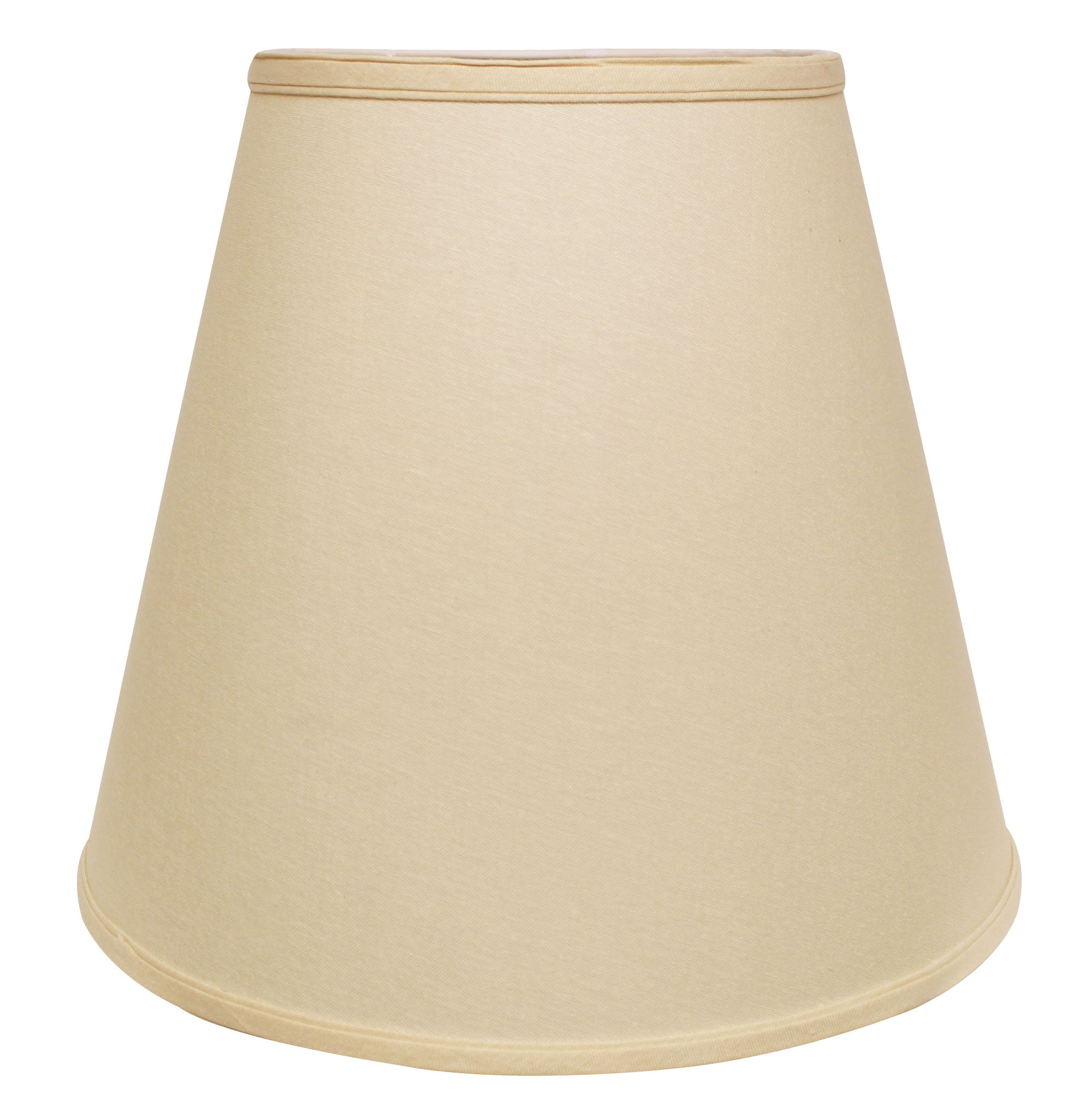 Extra Deep Empire Hardback Lampshade with Washer Fitter, Beige Color ...