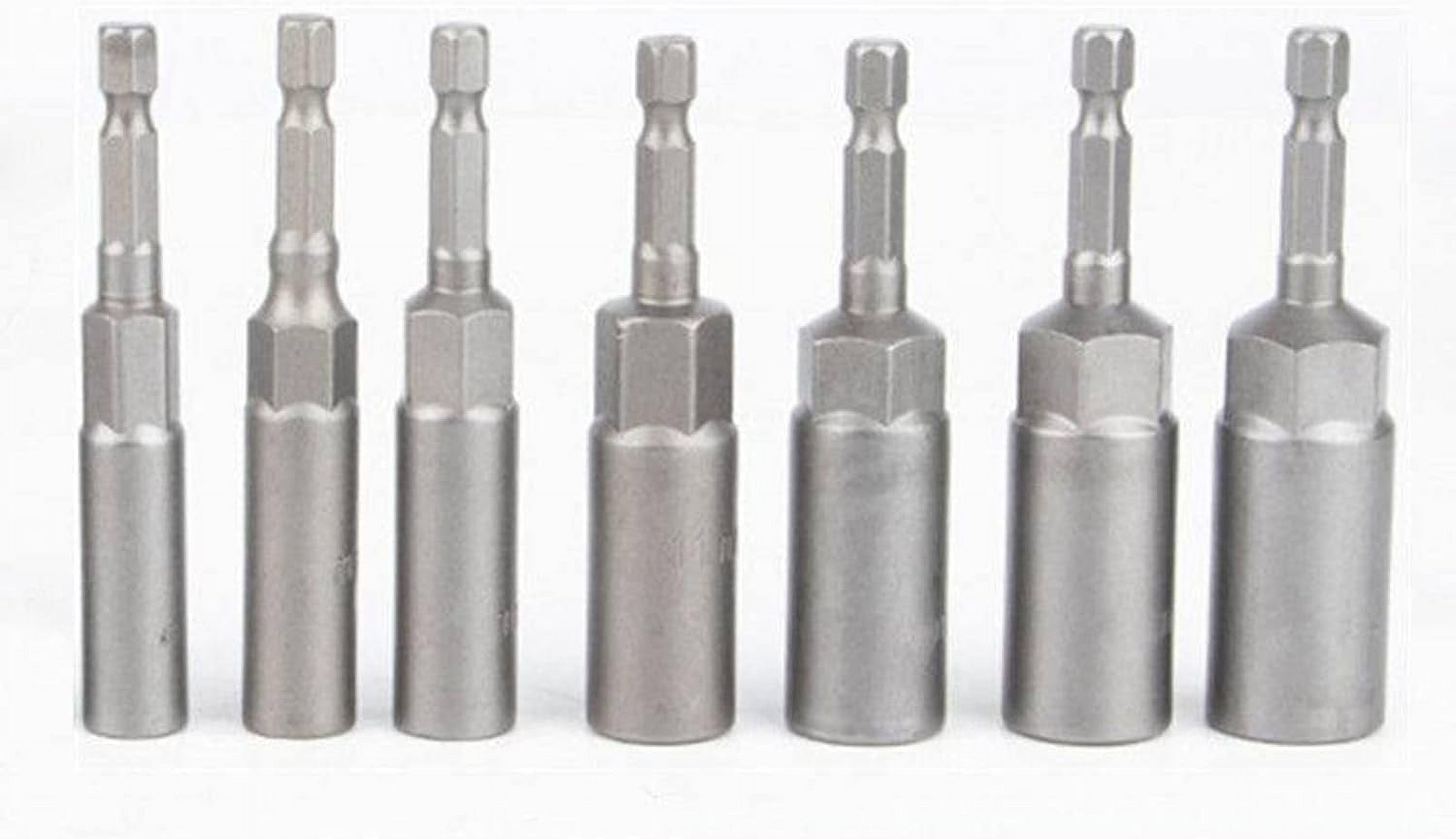 Extra Deep Hex Bit Socket Bolt Nut Driver Bit Set,Power Nut Driver ...