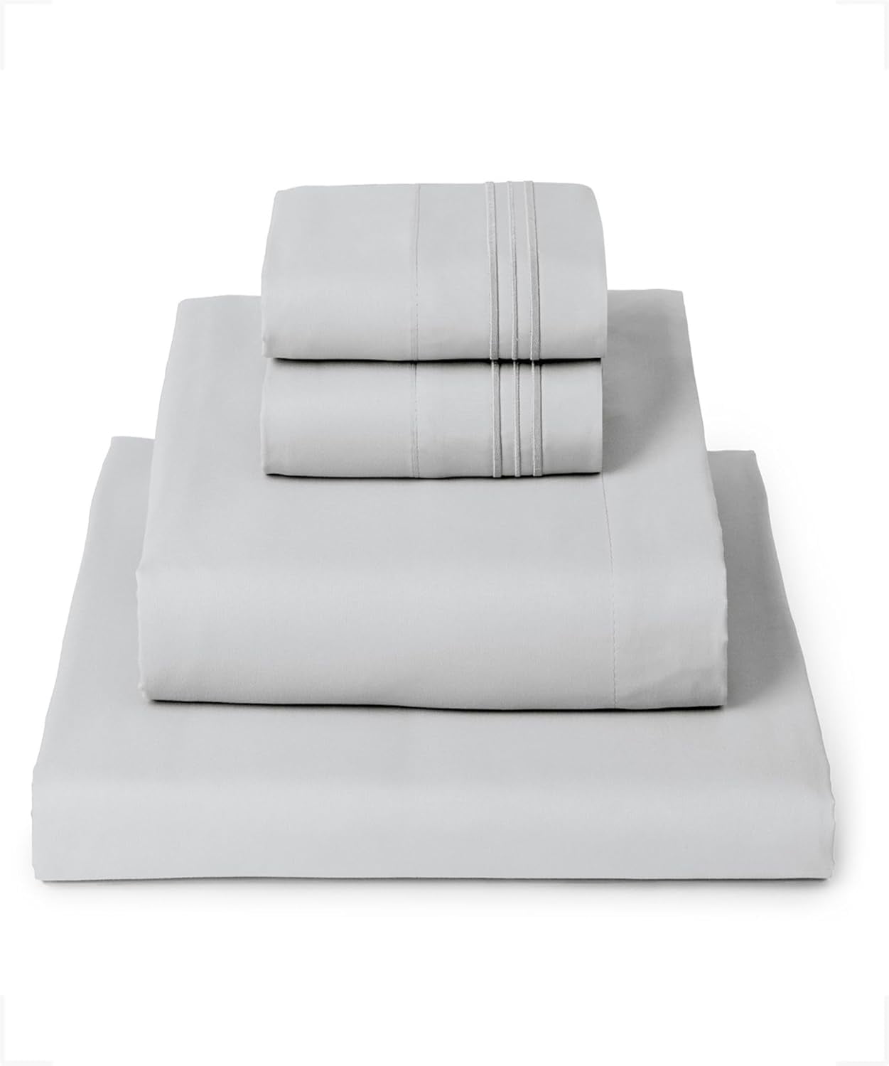 Extra Deep King Sheets - 4 PC Iconic Collection Bedding - Hotel Luxury ...