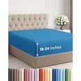 Extra Deep Queen Fitted Sheet - Hotel Luxury Single Fitted Sheet Only ...