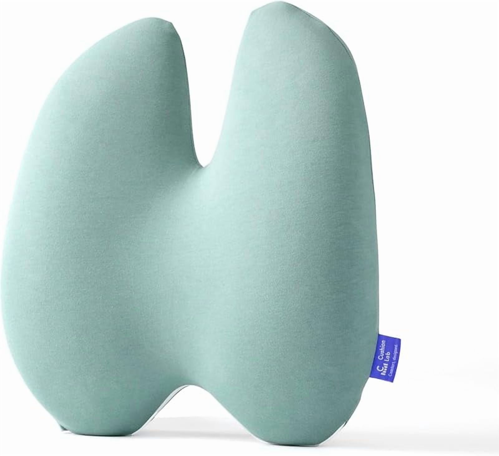 Extra Dense Lumbar Pillow - Patented Ergonomic Multi-Region Firm Back ...