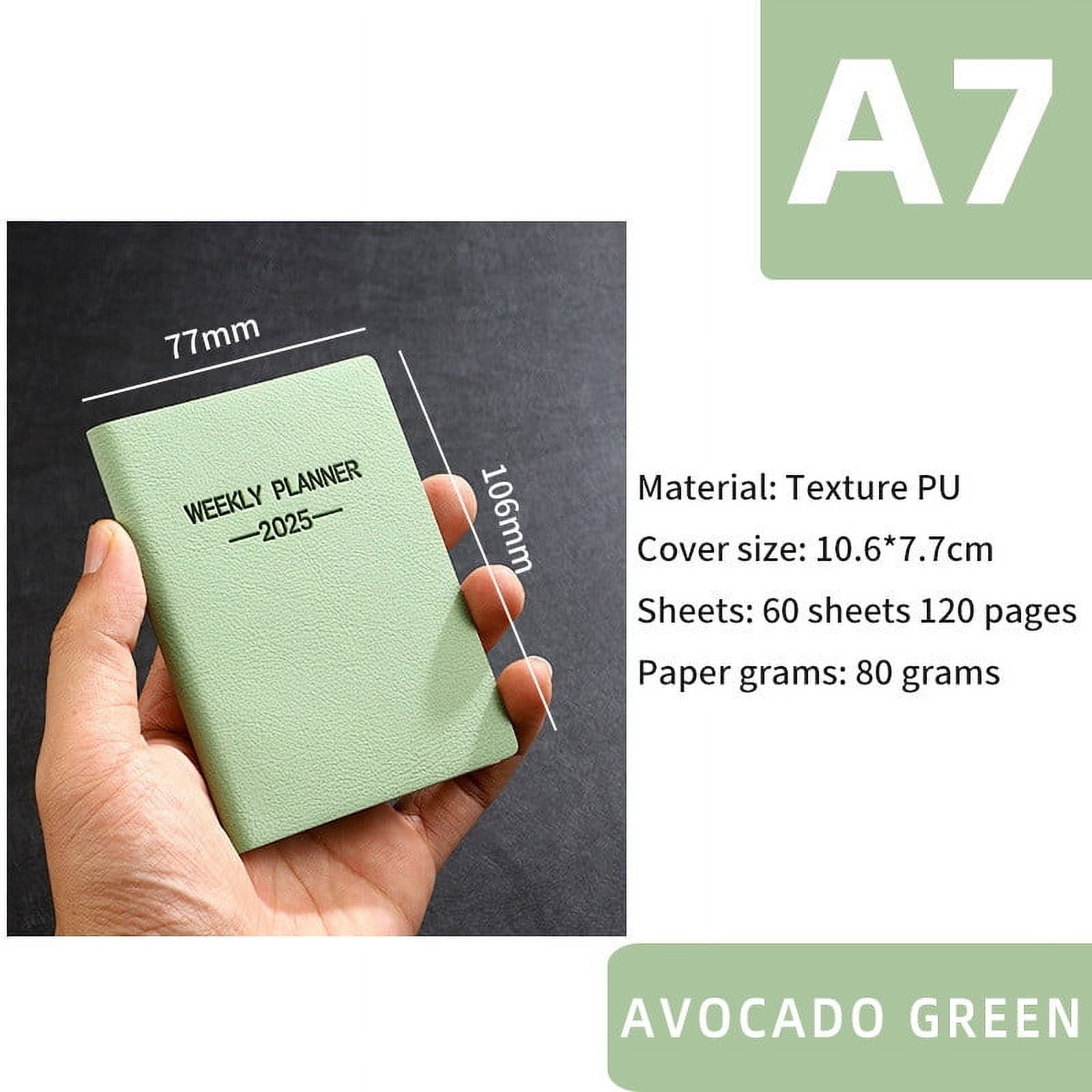 Bksdlh 2025 Agenda Book Mini Daily Planner, Portable Pocket Book ...