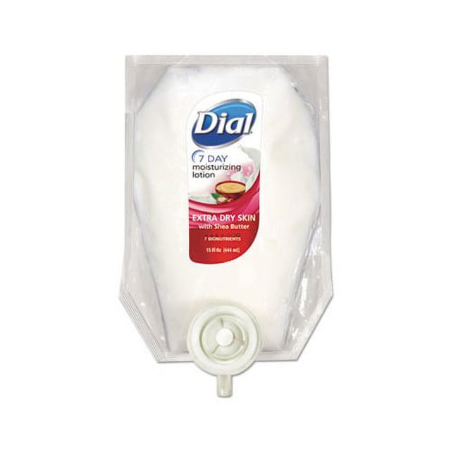 Extra Dry 7-Day Moisturizing Lotion with Shea Butter 15 oz Refill, 6 ...