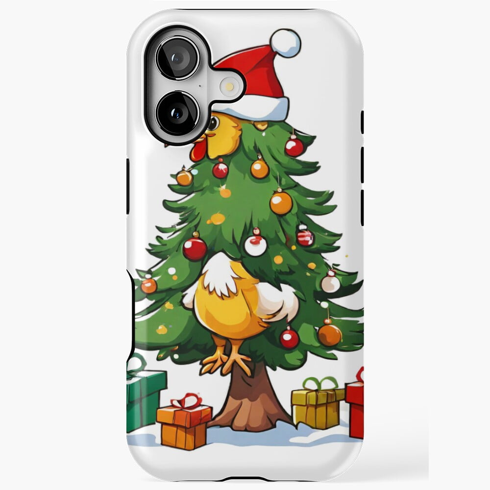 Extra Festive Bin Chicken Holiday Unlikely Star Phone Case 17 16 15 14 ...