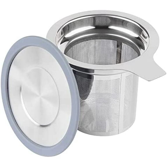 Extra Fine Mesh Tea Infuser/Strainer, Stainless Steel Loose Leaf Tea ...