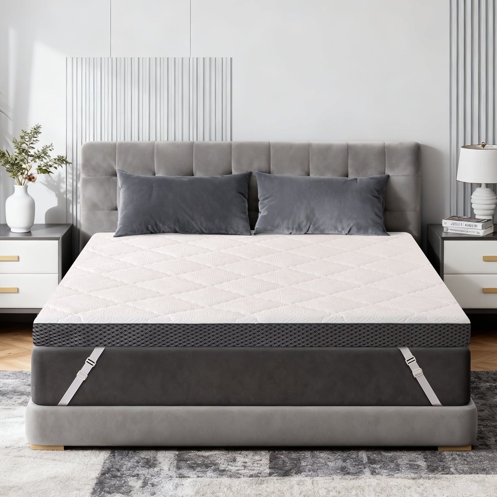Extra Firm Mattress Topper 3-Inch– CertiPUR-US Certified Foam for ...