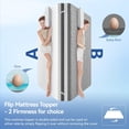 Extra Firm Mattress Topper King, 4 Inch Firm - Extra Firm Dual Sides ...