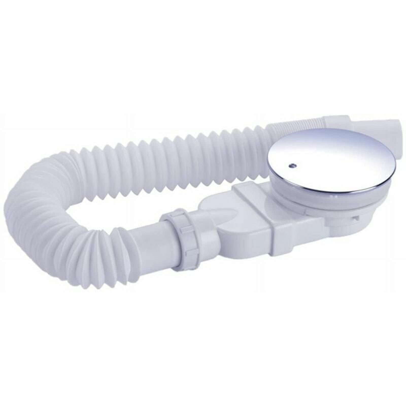 Extra Flat Shower Drain With Odor Barrier, Chrome Finish High Water ...