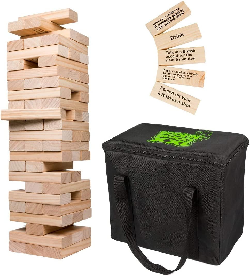 Free Shipping! Extra Giant Stacking Tower Drinking Game (Stacks up to ...