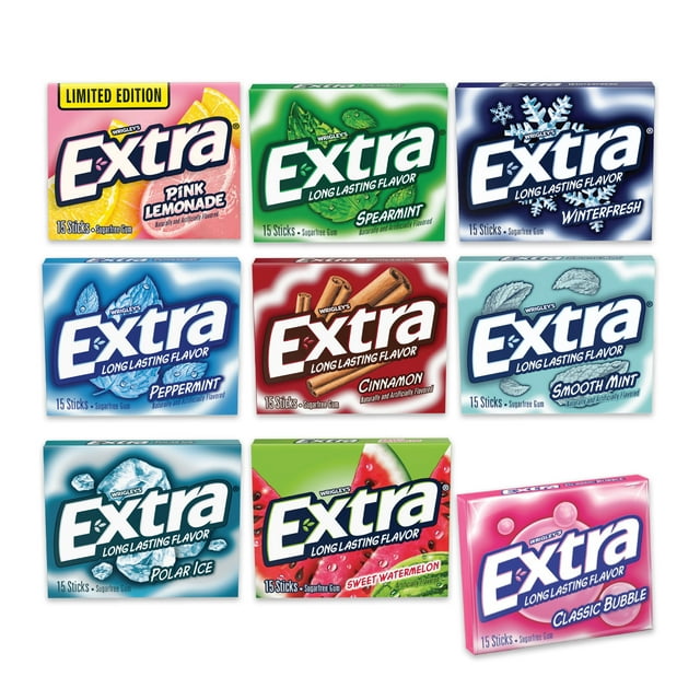 Extra Gum Variety Pack of 9 - Walmart.com