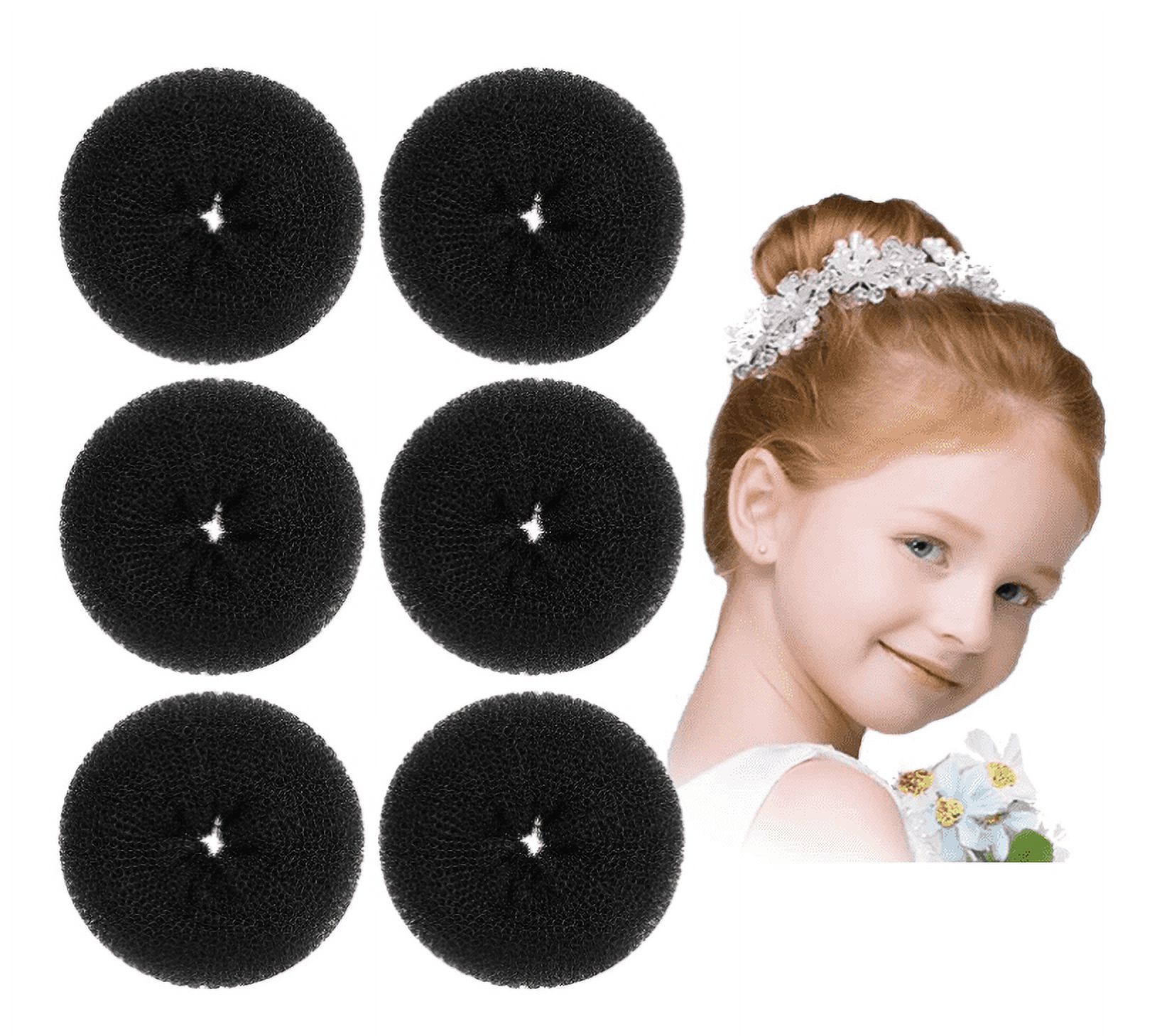 Grofry Women Magic Donut Hair Ring Bun Former Shaper Hair Styler Tie ...