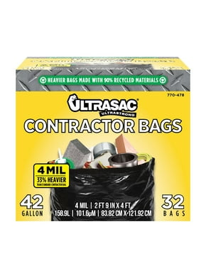 Contractor Trash Bags in Trash Bags - Walmart.com