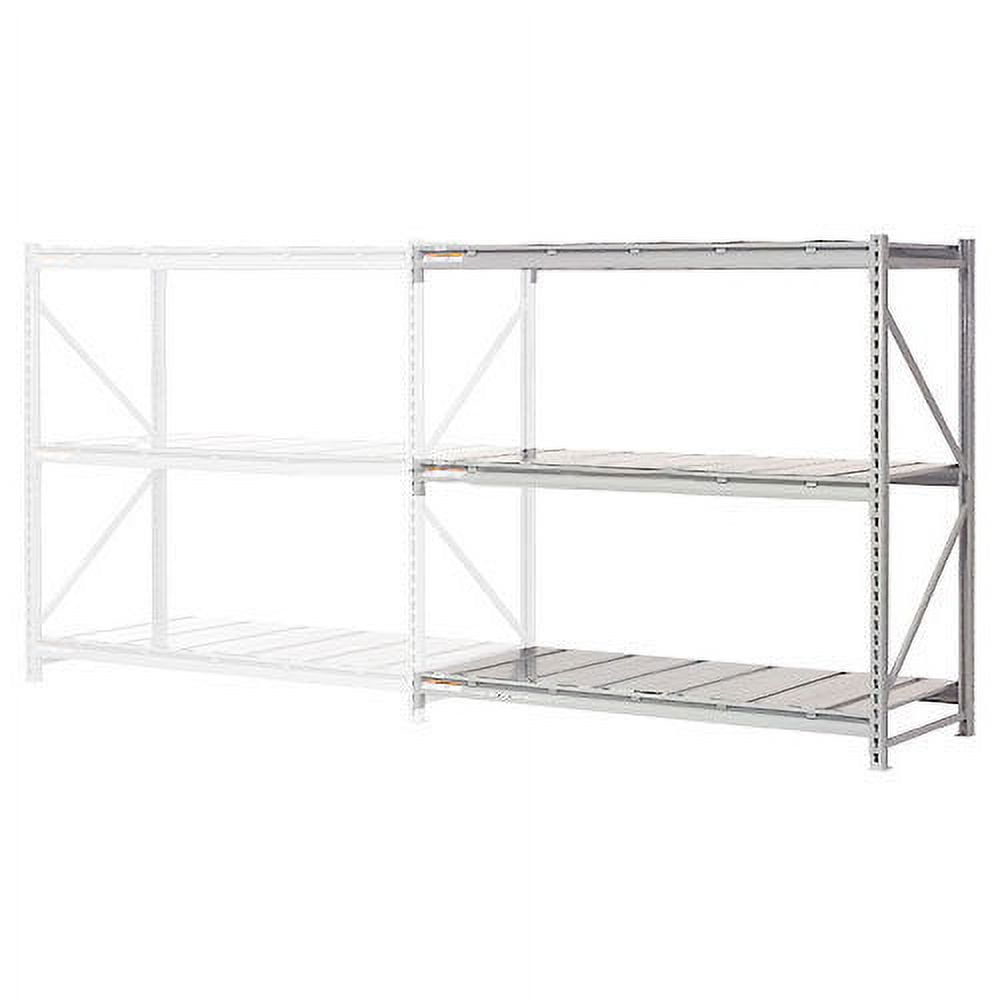 Extra High Capacity Bulk Rack With Steel Decking, Add-On Unit, 60"W x ...
